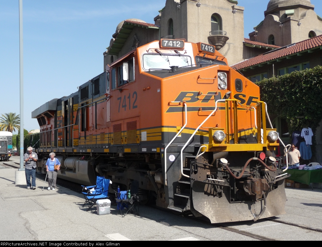 BNSF 7412 Display